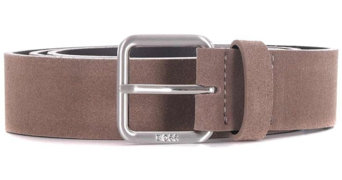 BOSS Belts in Natural for Men | Lyst