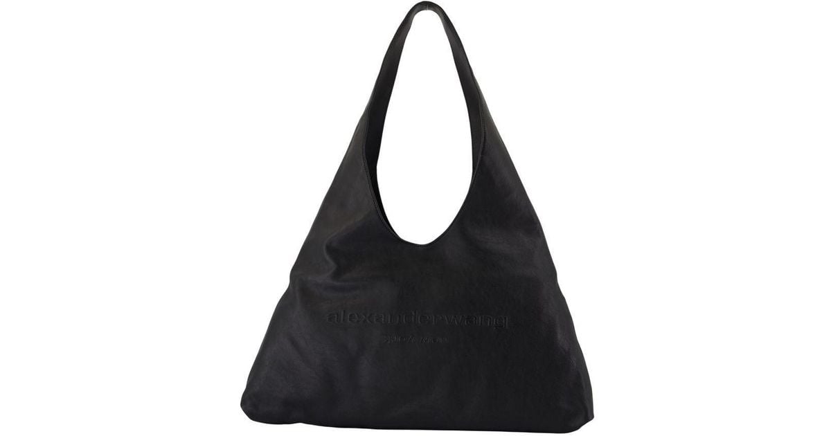 Alexander Wang Pike Large Hobo Shoulder Bag in Black | Lyst UK