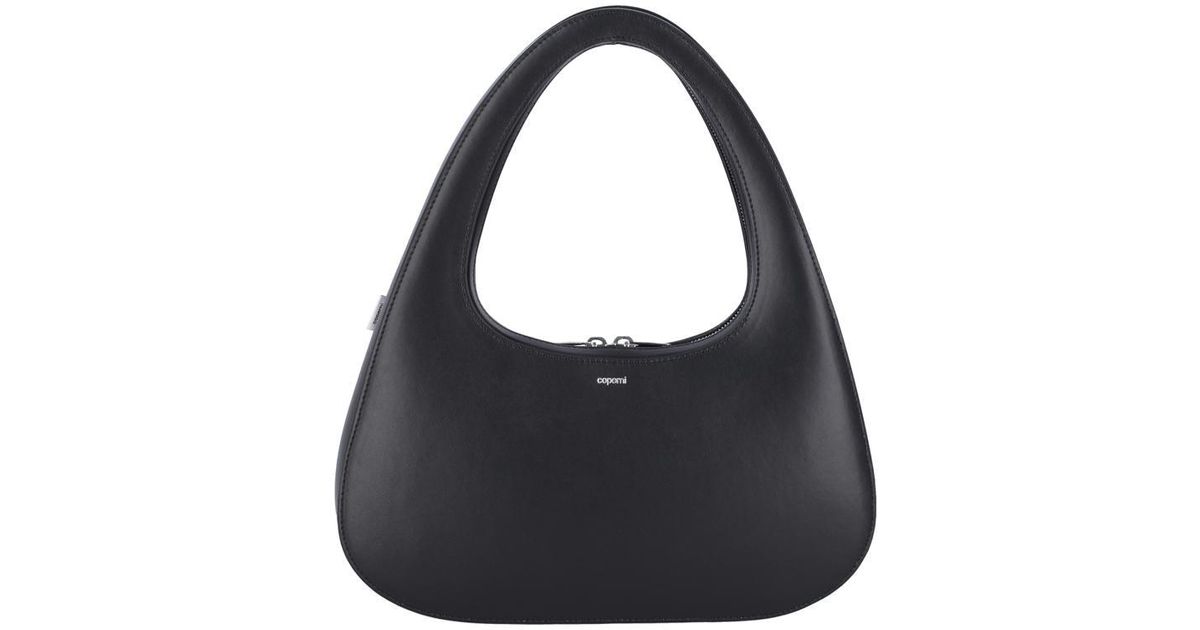 Coperni Leather Top-Handle Shoulder Bag in Black | Lyst
