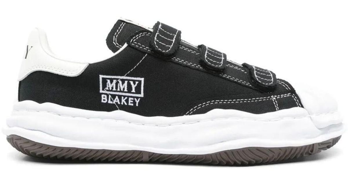 Maison Mihara Yasuhiro Blakey Original Sole Canvas Low-Top Sneakers ...