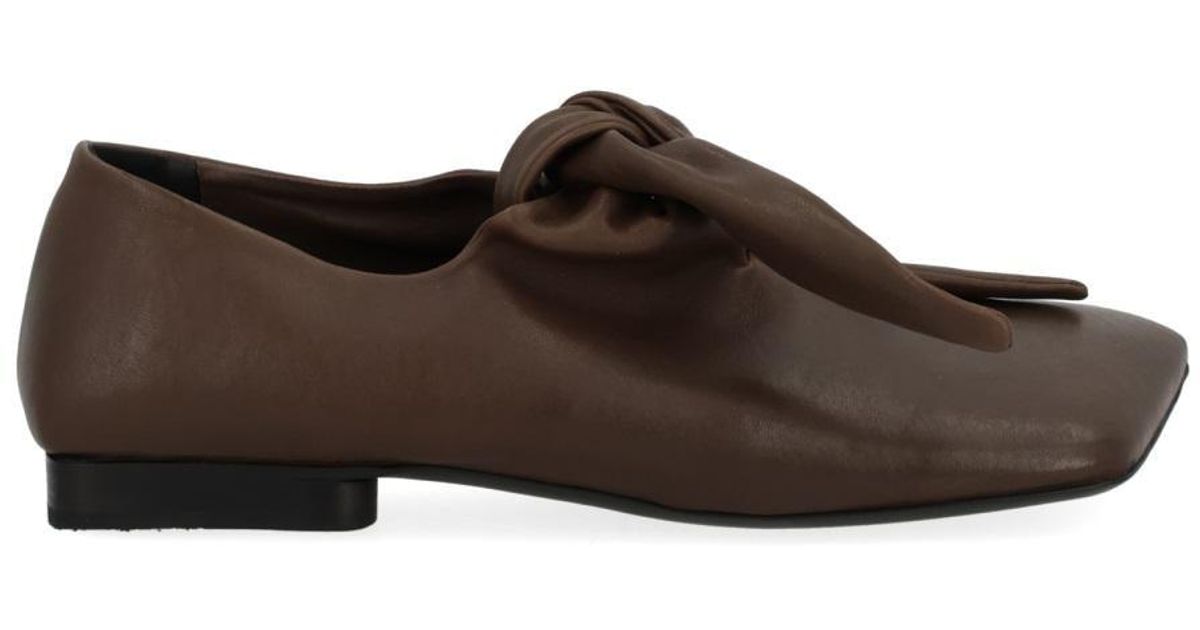 Uma Wang Laceup Shoe in Brown | Lyst UK