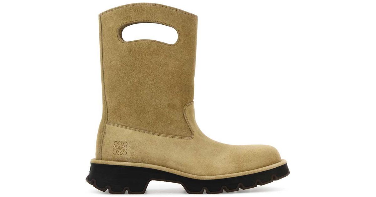 Loewe Boots in Green for Men | Lyst