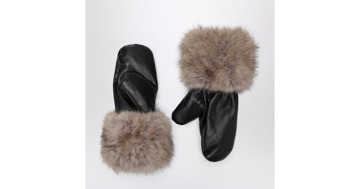 Stand Studio Jane Gloves in Black | Lyst UK