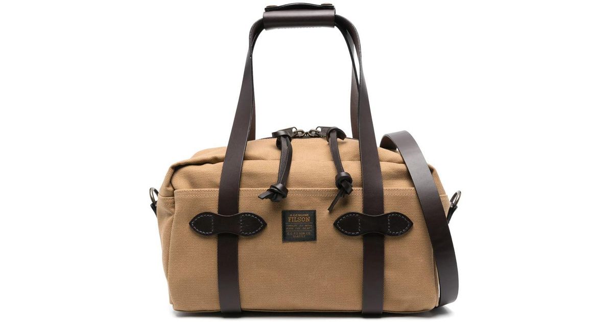 Filson Compact Duffle Bag Bags in Black | Lyst