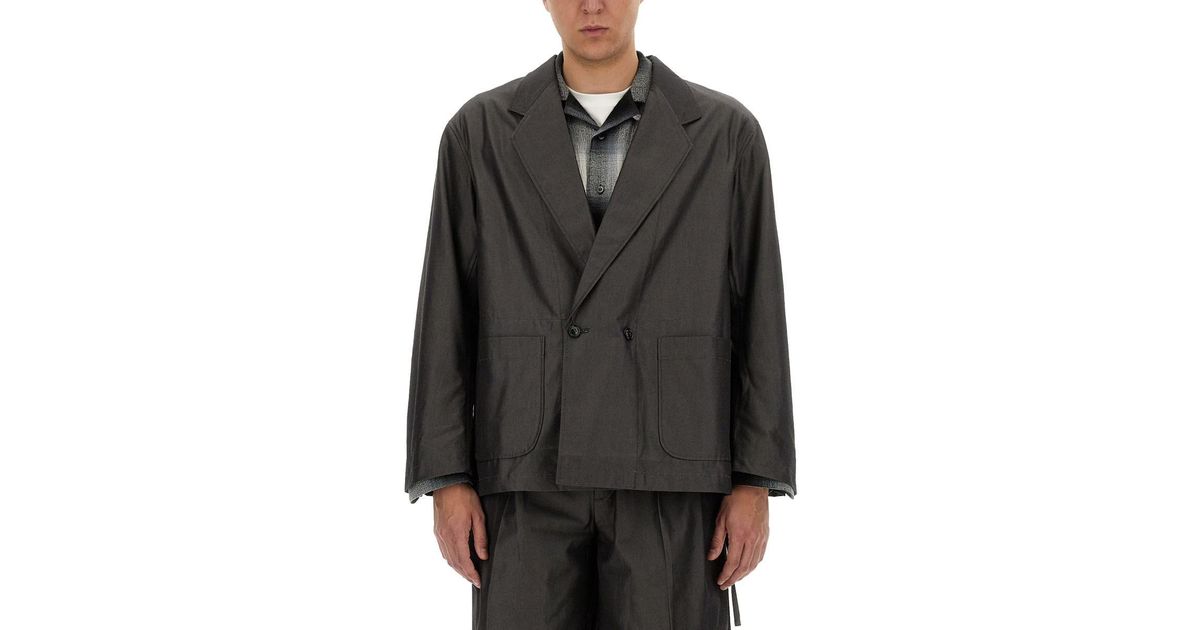 A.I.E. Oversize Jacket in Black for Men | Lyst