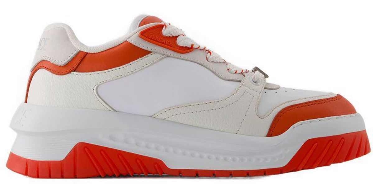 Versace Odissea Sneakers in Red for Men | Lyst