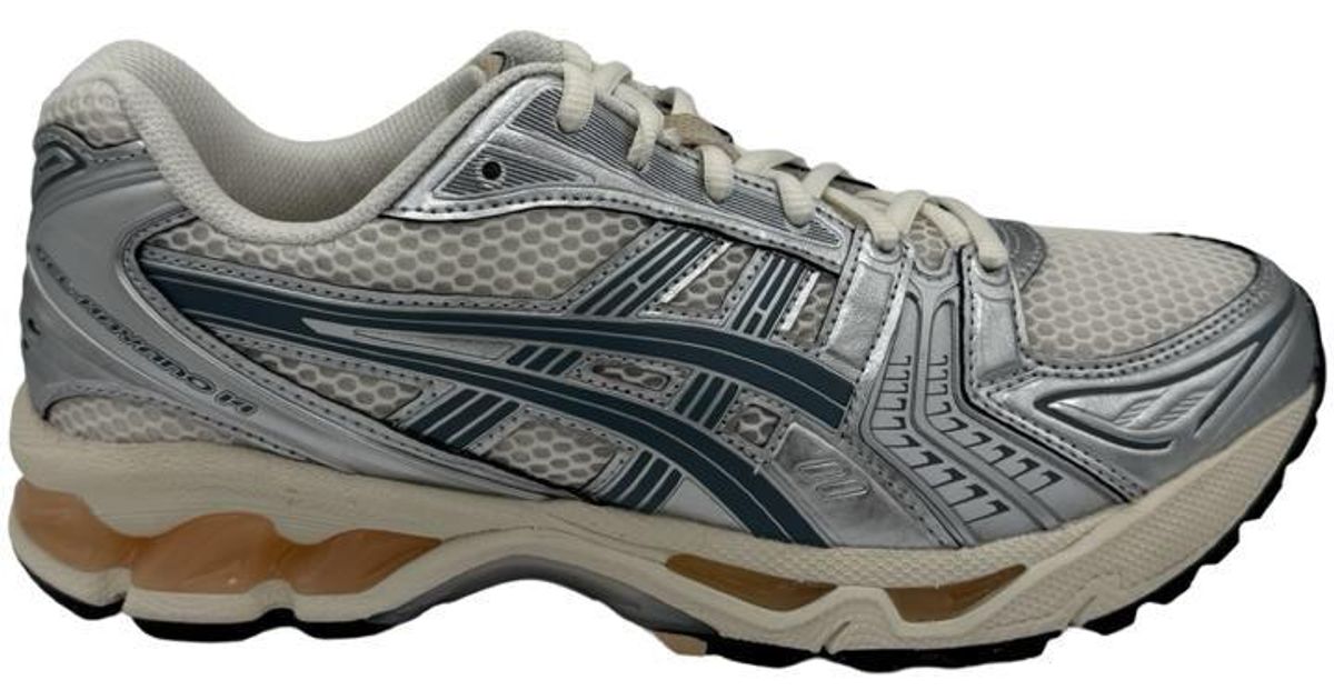 Asics Gel Kayano 14 Sneakers With Breathable Mesh Upper in Gray | Lyst