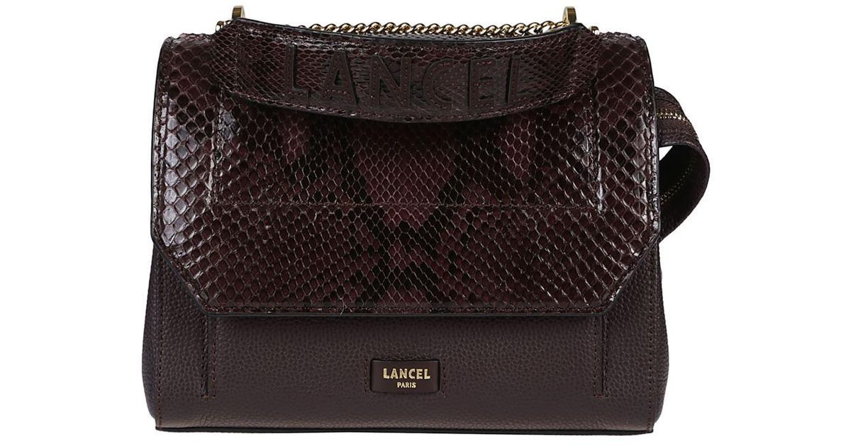 Lancel Shoulder Bags in Black | Lyst