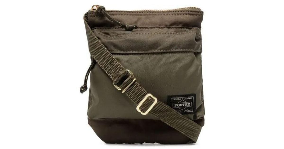 Porter-Yoshida and Co Force Shoulder Pouch Bags in Green | Lyst