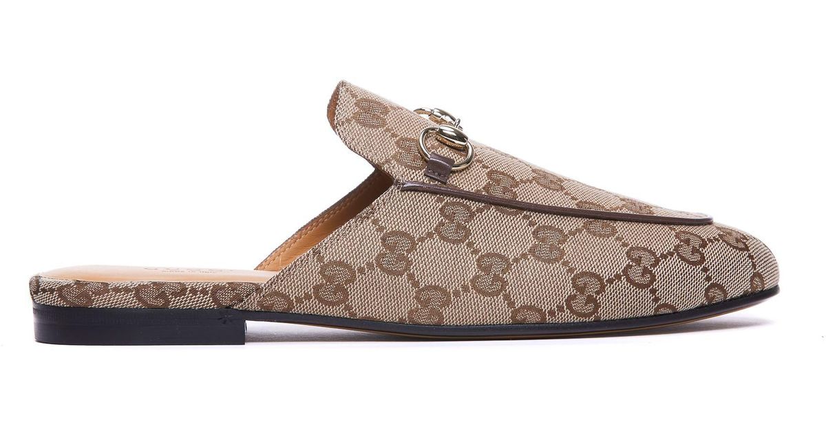 Gucci Sandals in Natural | Lyst