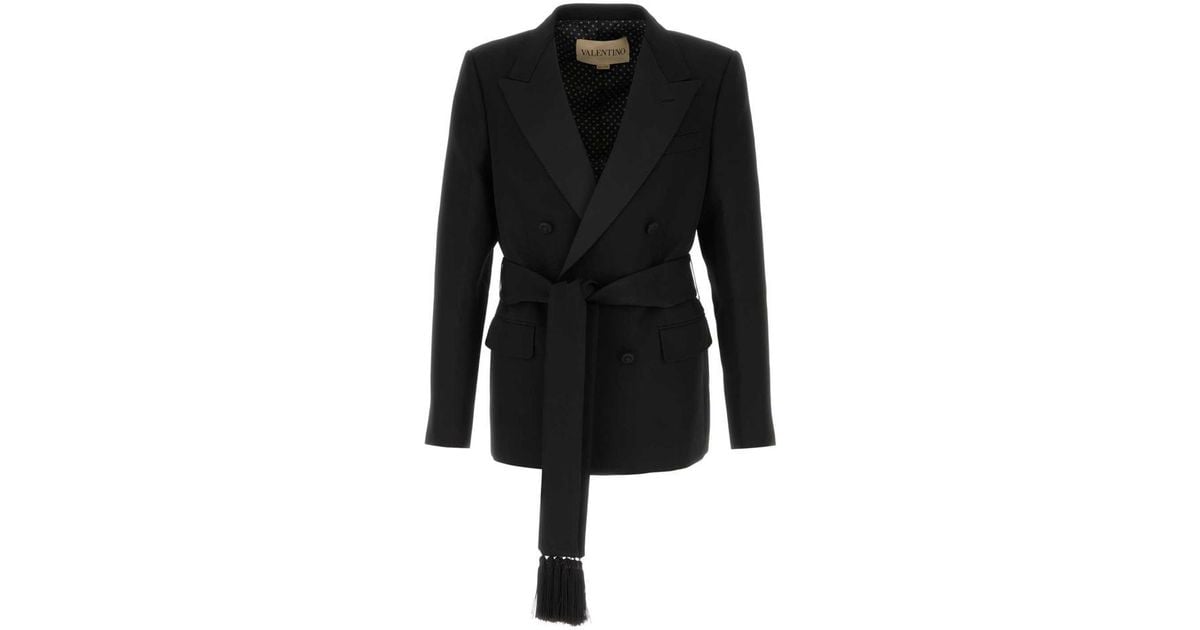 Valentino Garavani Jackets And Vests in Black for Men | Lyst UK
