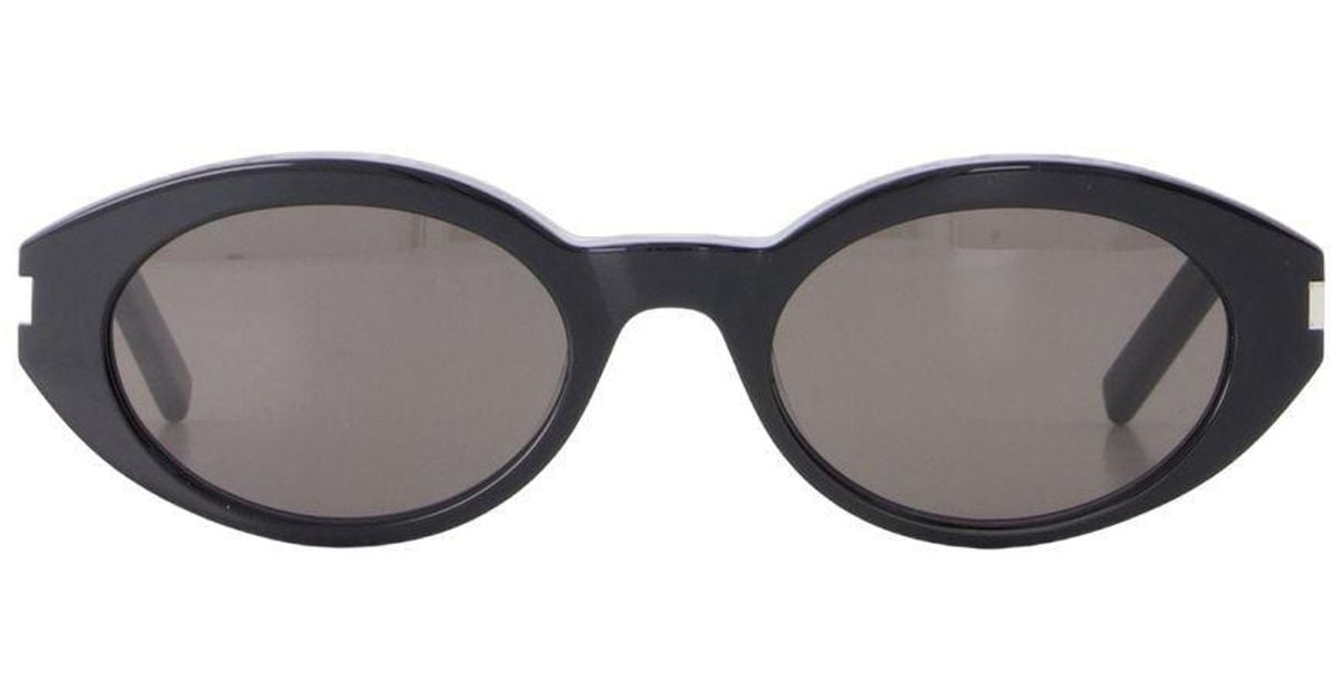 Saint Laurent Sl 567 Sunglasses in Grey | Lyst UK