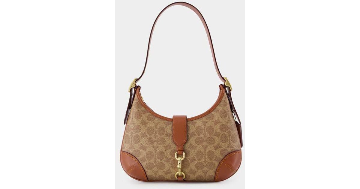 COACH Hamptons Originals Hobo Bag in Brown | Lyst UK