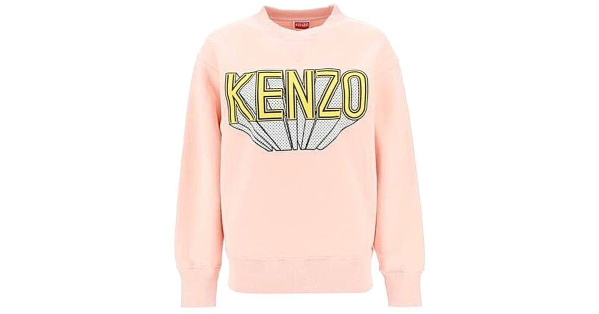 KENZO Sweaters in Pink | Lyst