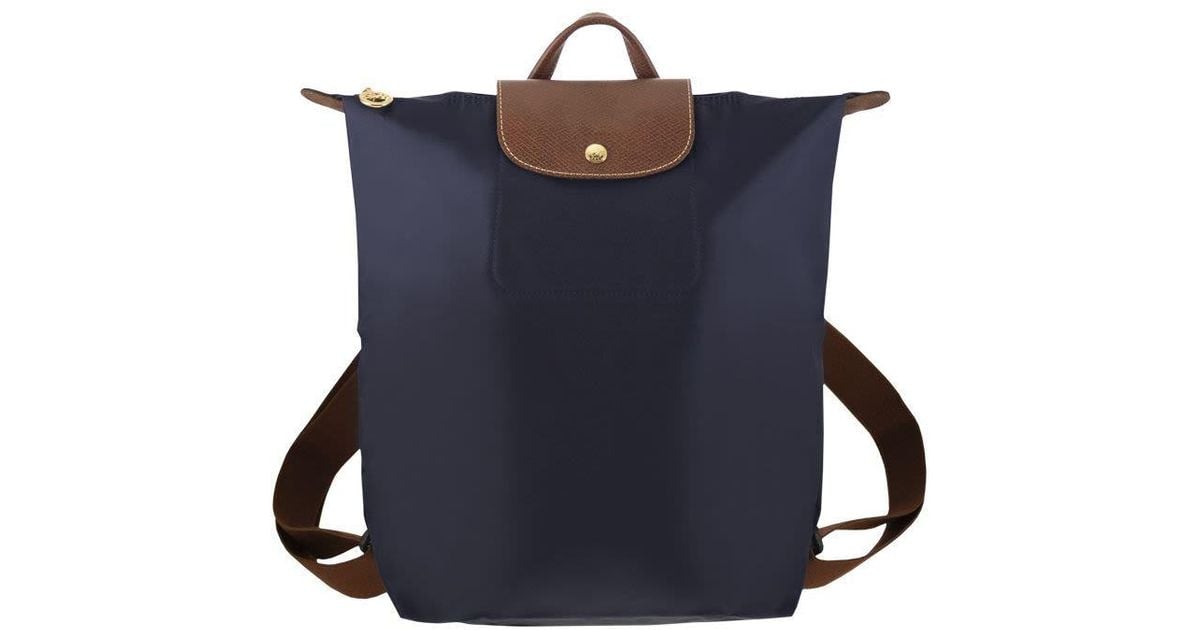 Longchamp Le Pliage Original M in Blue | Lyst