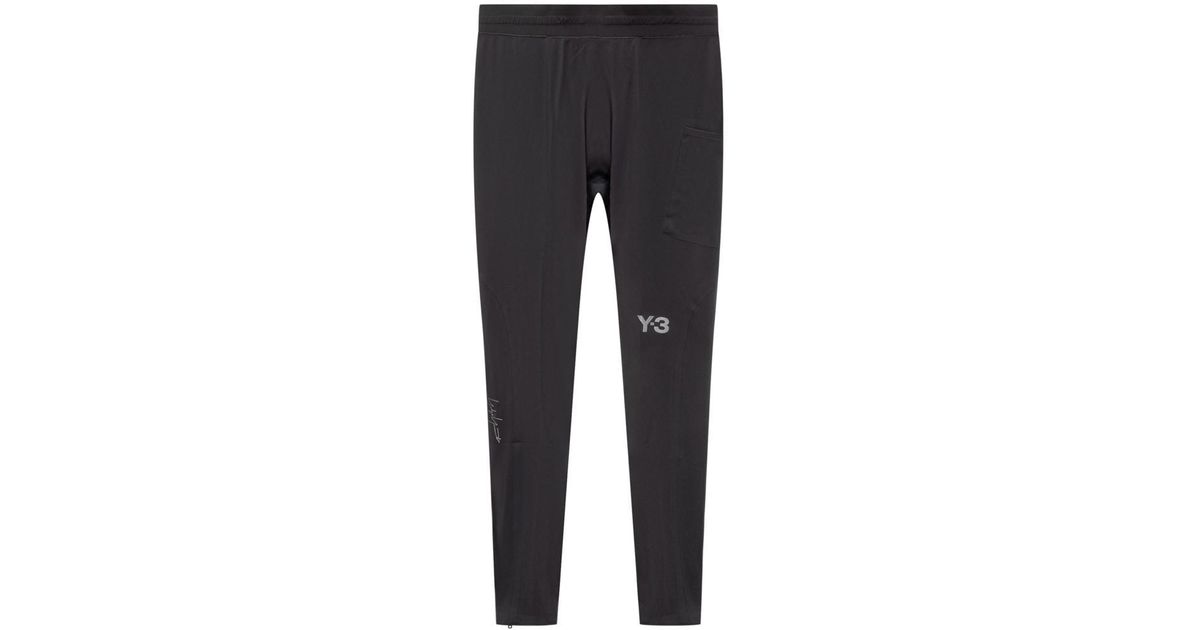 Y-3 Y-3 Slim Technical Pants in Blue for Men | Lyst