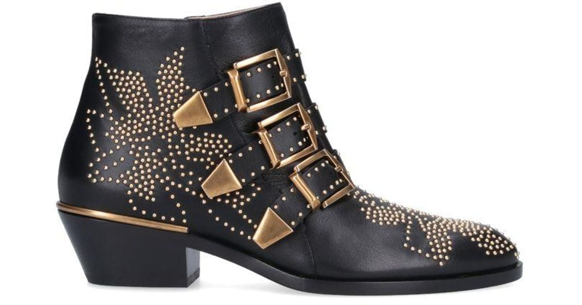 Chloé Boots in Black | Lyst