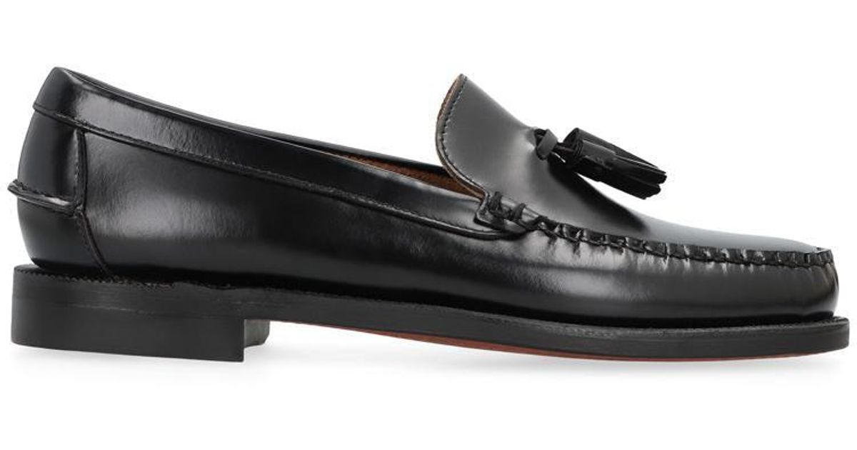 Sebago Mocassins Will In Leather in Black for Men | Lyst