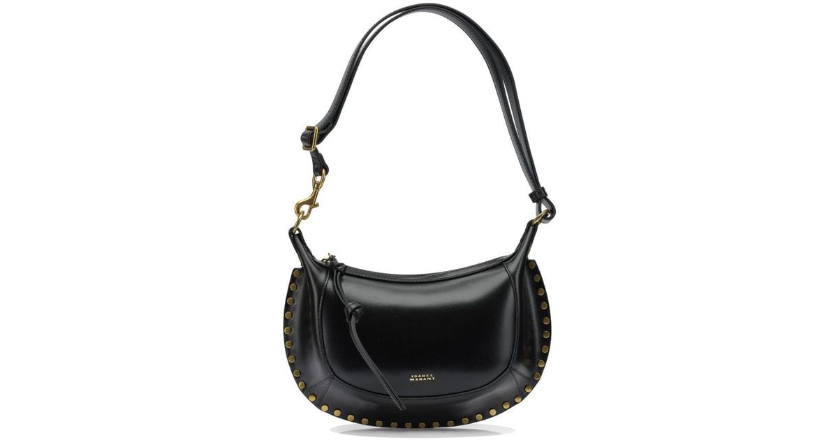 Isabel Marant Borsa A Spalla "Oskan Moon" Piccola in Black | Lyst UK