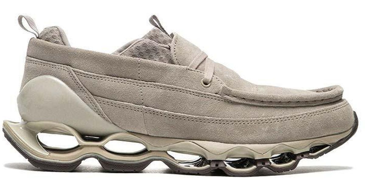 Mizuno Shoe Sl Wave Prophecy Moc Shoes in Gray | Lyst