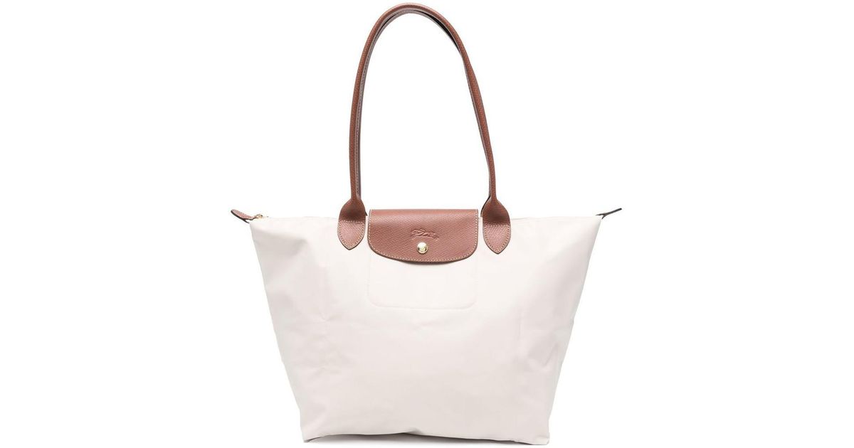 Longchamp Le Pliage Original Bags in White | Lyst