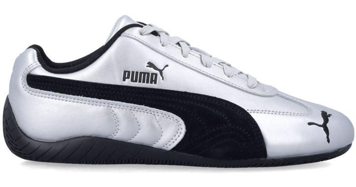 PUMA Speedcat Metallic Sneakers in Blue | Lyst