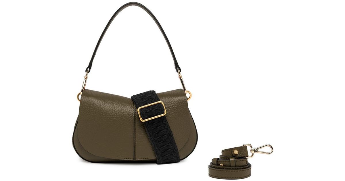 Gianni Chiarini Helena Round Bags in Black | Lyst