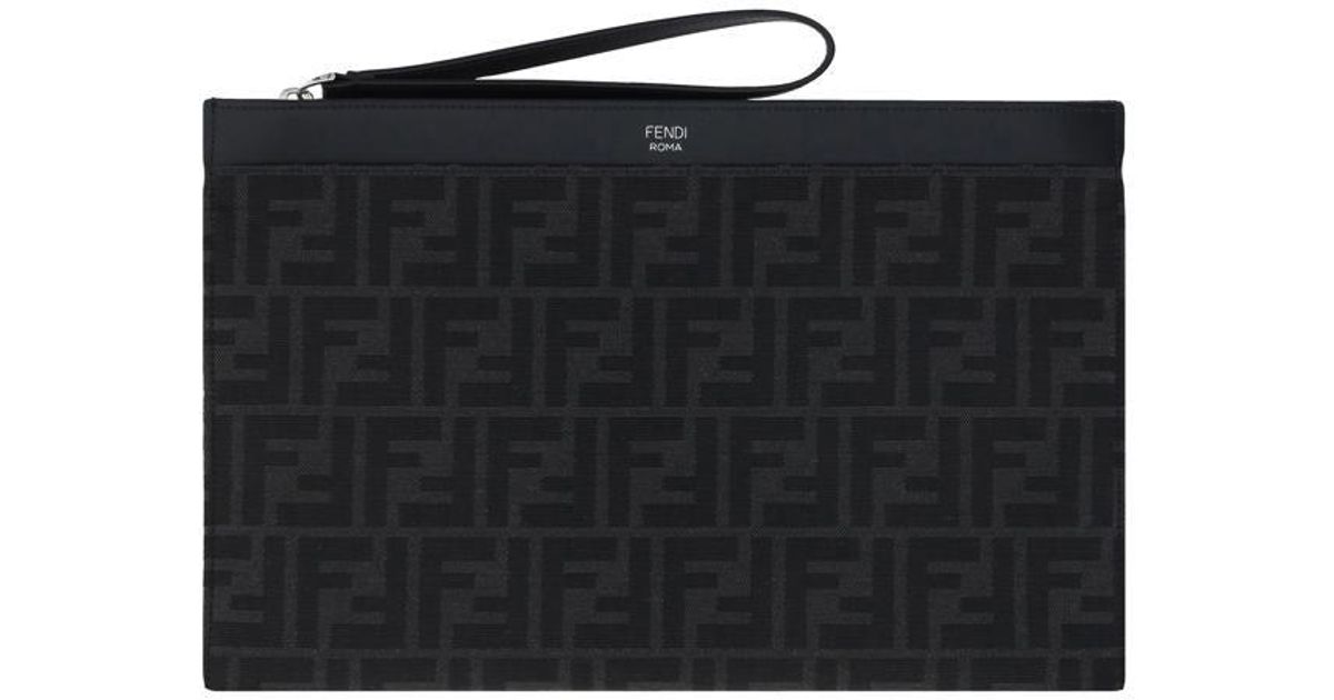 Fendi Beauty Cases in Black for Men | Lyst UK