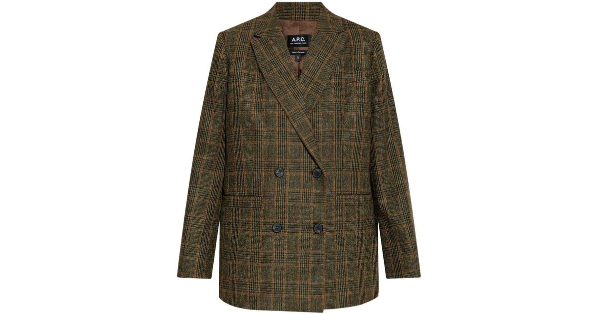 A.P.C. Jacket in Green | Lyst