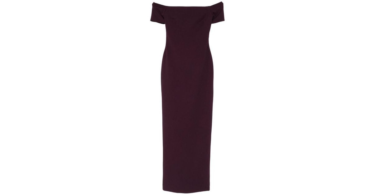 Solace London Nile Maxi Dress in Purple | Lyst UK
