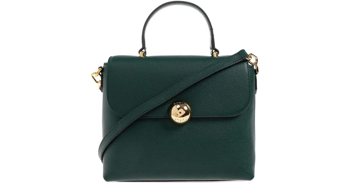 Furla Moonlight S Top Handle Bags in Green | Lyst UK