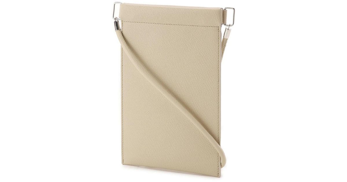 Maison Margiela Hanging Iphone Pouch in Natural for Men | Lyst UK