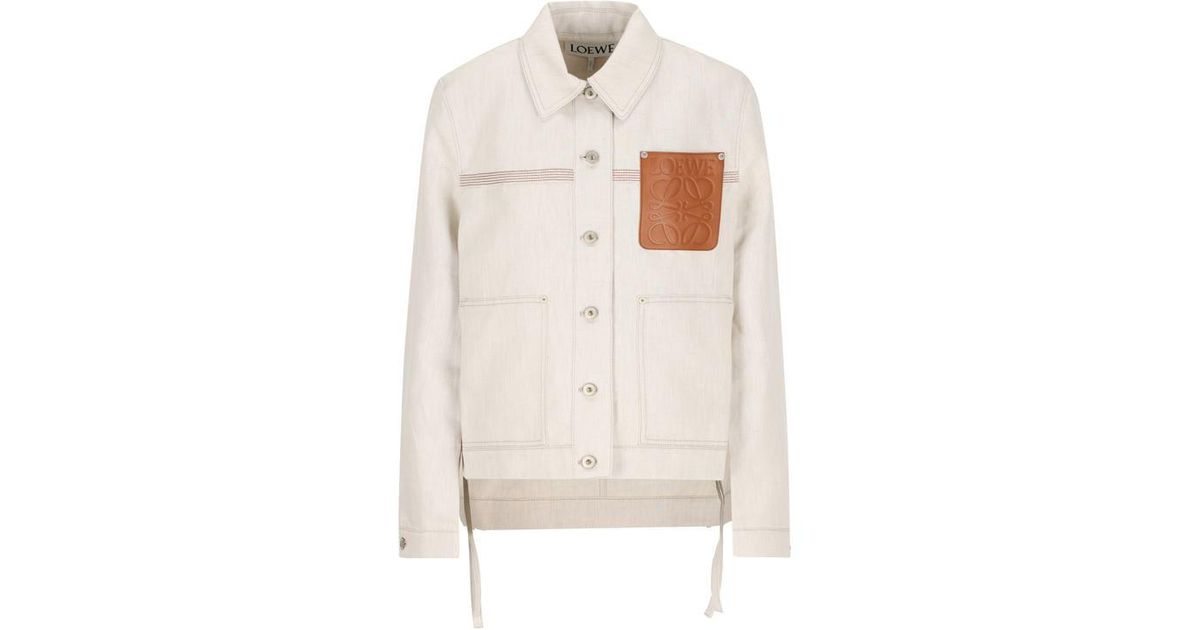 Loewe Jackets in White | Lyst