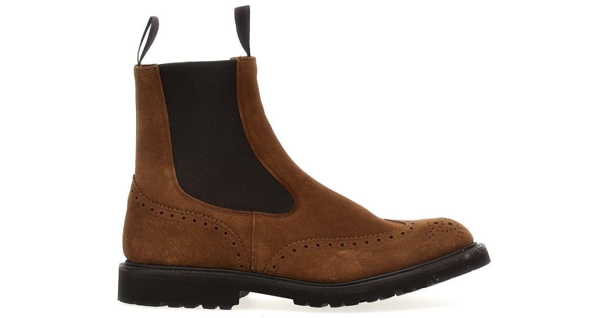 Tricker's 'Henry' Ankle Boots in Brown for Men | Lyst