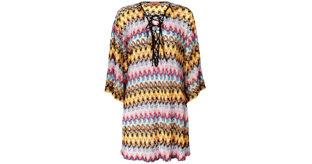 Missoni Zigzag Coverage in Gray | Lyst