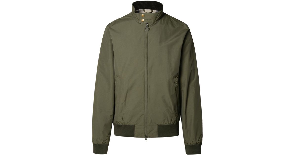 Barbour 'Royston' Polyamide Jacket in Green for Men | Lyst