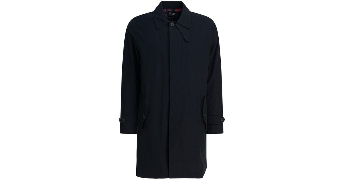 Baracuta "G10 Detachable" Trench Coat in Blue for Men | Lyst UK