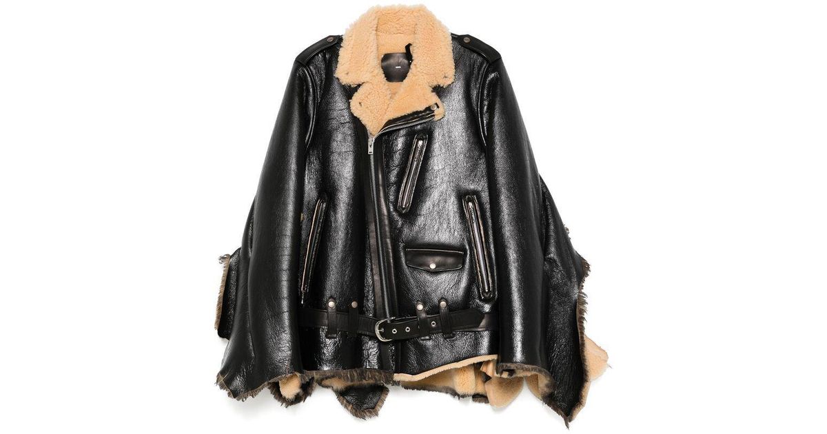 Sugarhill Leather Outerwears in Black for Men | Lyst