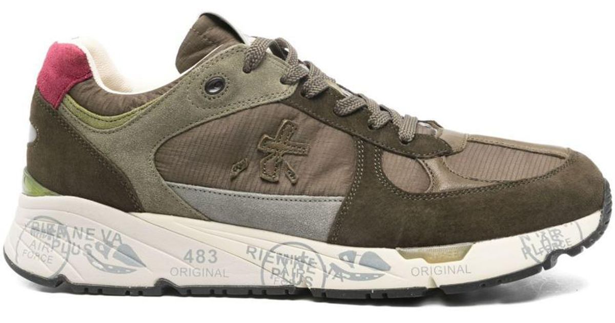 Premiata Mase Sneakers in Green for Men | Lyst UK