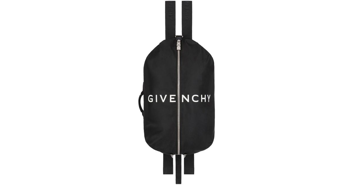 Givenchy G-Zip Backpack Medium Bags in Black for Men | Lyst