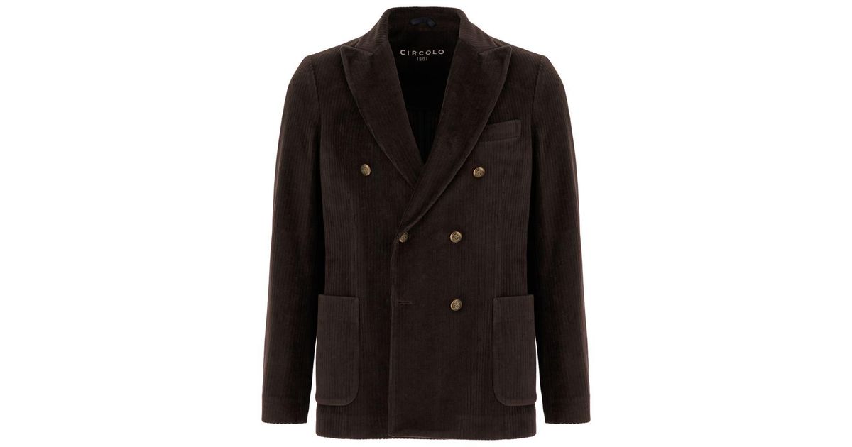 Circolo 1901 Jackets & Vests in Black for Men | Lyst UK