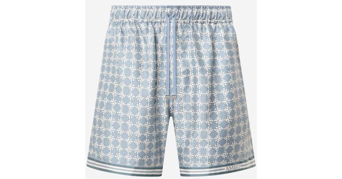 Amiri Bermuda Ma Quad in Blue for Men | Lyst