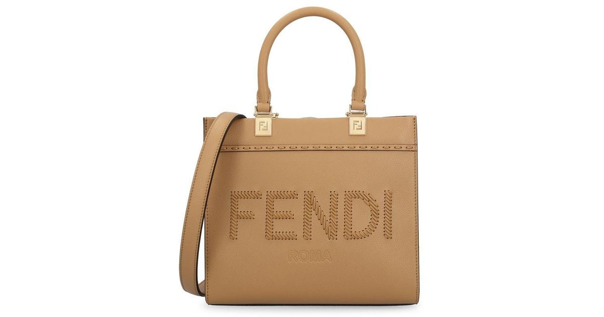 Fendi Bags in Natural | Lyst