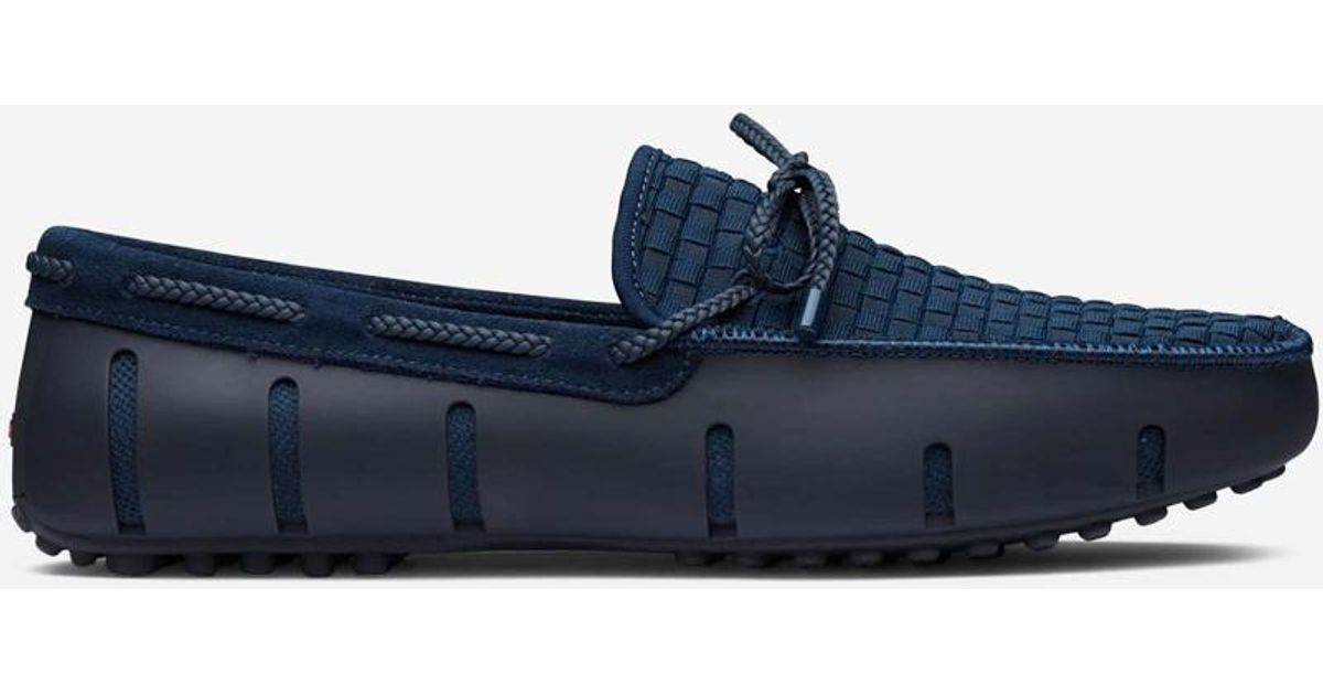 Swims Lace-up Boat Shoes in Blue for Men | Lyst