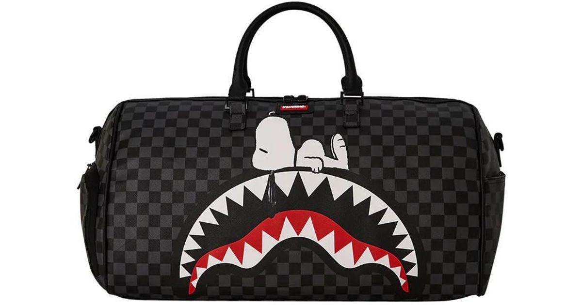 Sprayground Duffle Bag in Black | Lyst