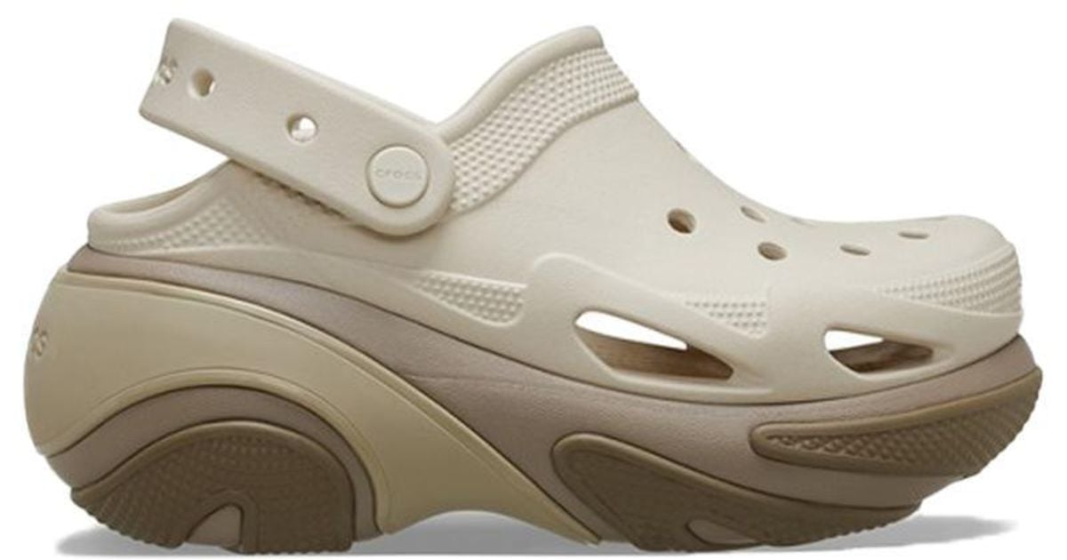 Crocs™ Slipper in Gray | Lyst