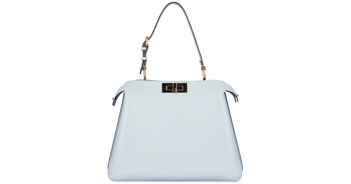 Fendi Handbags in Blue | Lyst