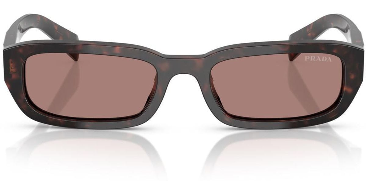 Prada Pr B06S Sunglasses in Brown | Lyst UK