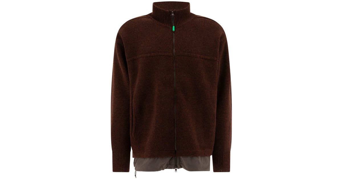 GR10K "Felted Knit" Jacket in Brown for Men | Lyst