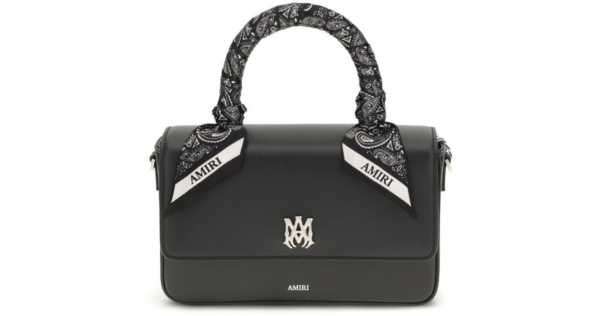 Amiri Micro Long Ma Handbag in Black | Lyst UK
